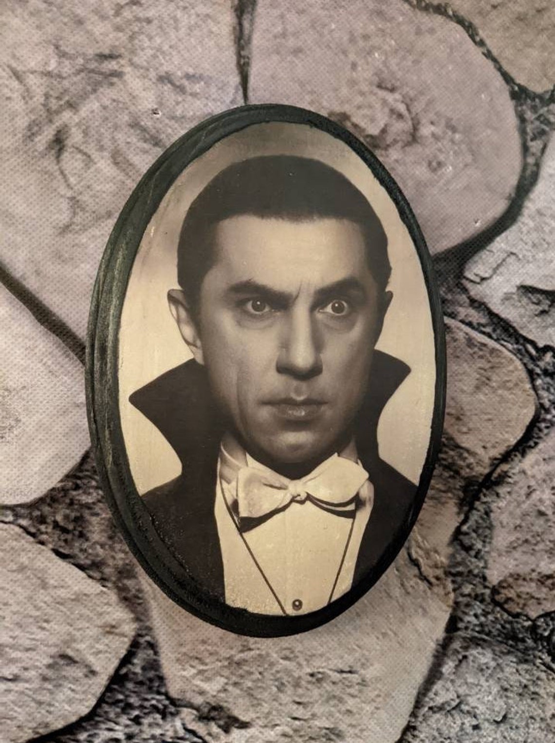 MINI Dracula Portrait -universal Monsters- Bela Lugosi Mini Wood Sign ...