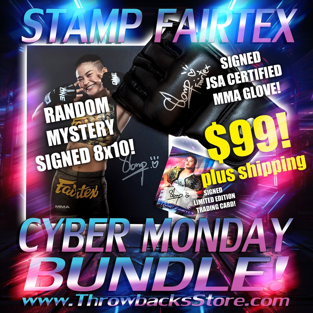 Stamp Fairtex Autograph BUNDLE Limited Edition Deal - Etsy