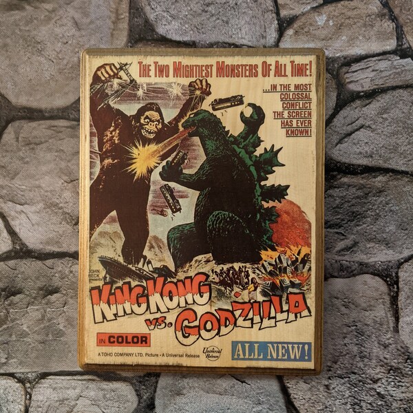 Godzilla Japanese Movie Poster - Etsy