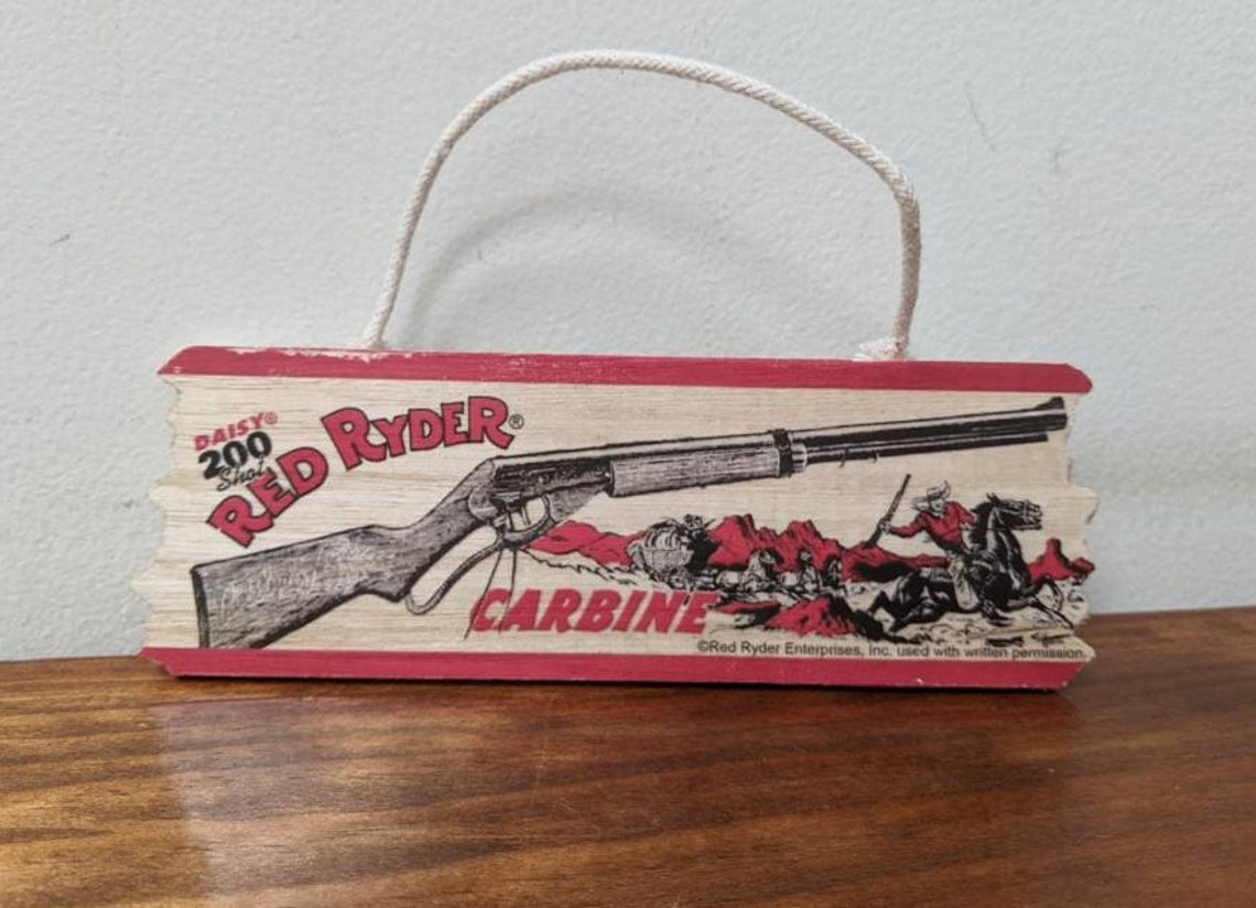 Ralphie's Red Ryder BB Gun Advertisement A Christmas - Etsy