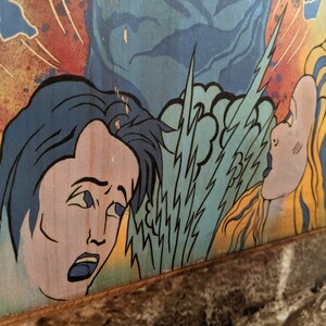 Graboid Arcade Art- Tremors Re-created Art Sign - Wood Sign Wall Plaque ...