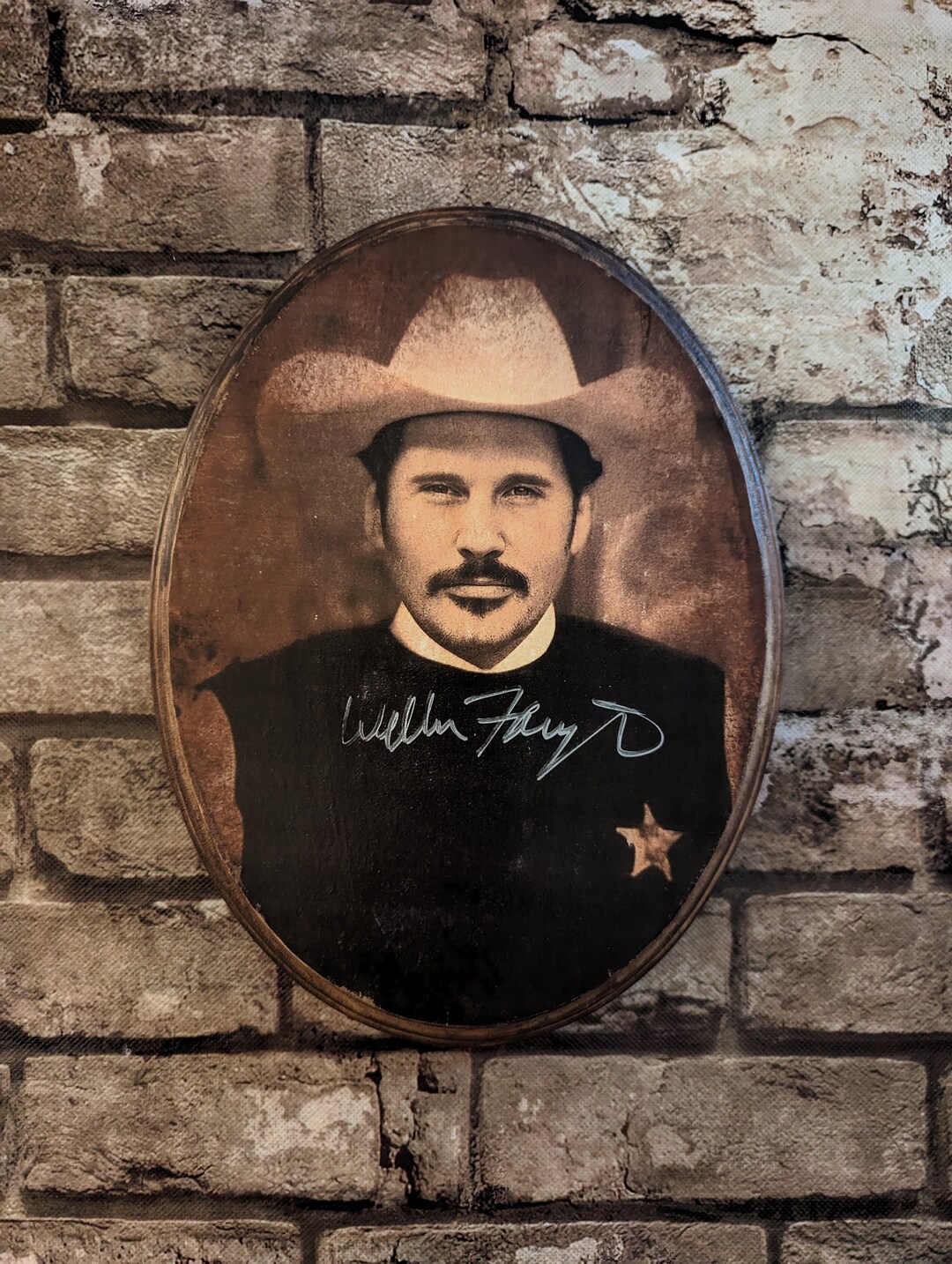 Autographed William Forsythe Sheriff Wydell the Devil's Rejects Wood ...