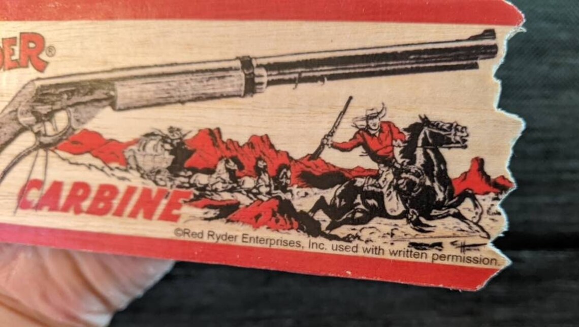 Ralphie's Red Ryder BB Gun Advertisement A Christmas - Etsy