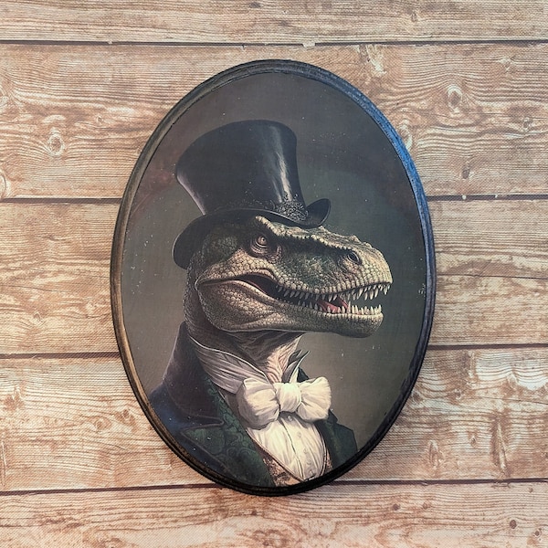 Dinosaur Painting - Etsy UK