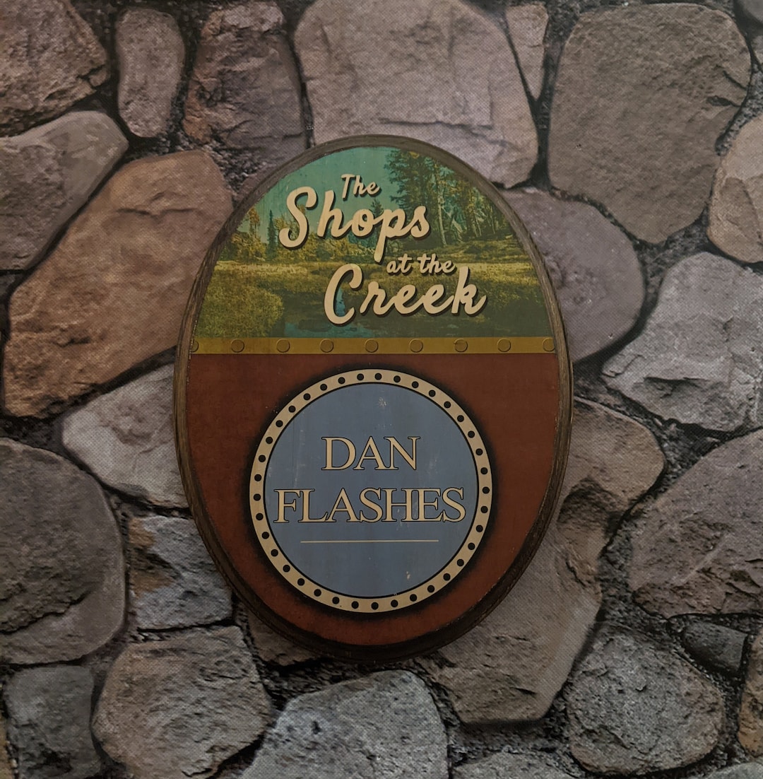 Dan Flashes Sign the Shops at the Creek I Think You Should - Etsy