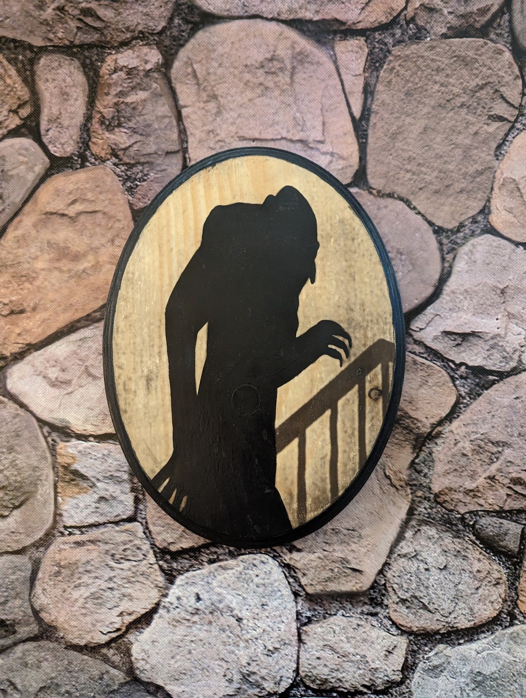 Nosferatu Silhouette of Count Orlok - Large 9 X 12 Inches- 1922 Movie ...