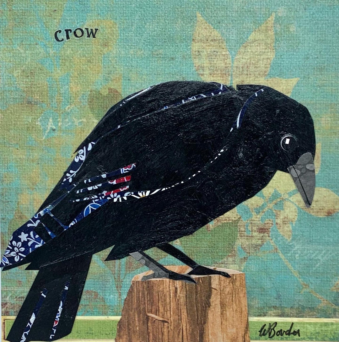 Crow, an Unframed Fine Art Print (not a Cheap Poster), by Wendy Boucher ...