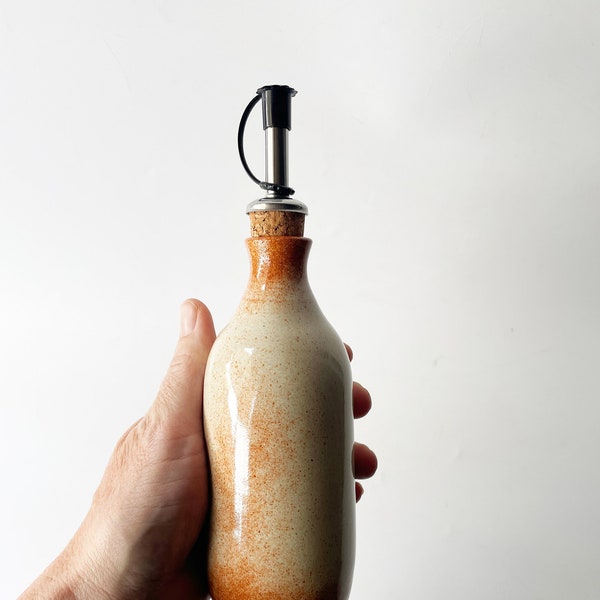 Ceramic Oil Bottle - Etsy
