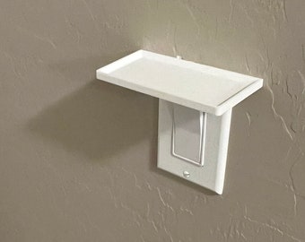 Light Switch Cover With Shelf Decorative Wall Organizer Multiple Colors ...