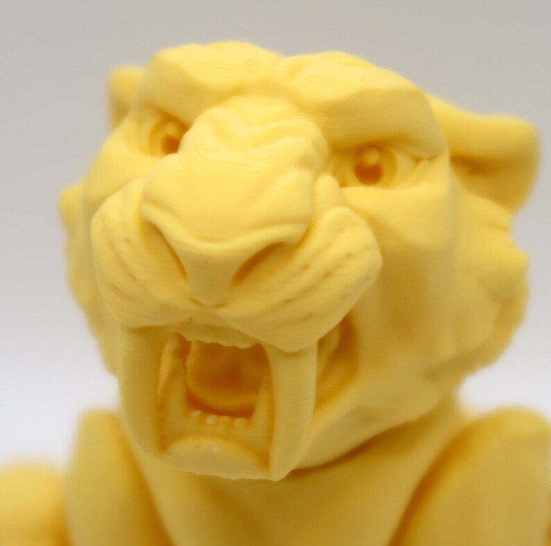 3d-printed Fully-articulated Sabertooth Tiger / Fidget Toy - Etsy