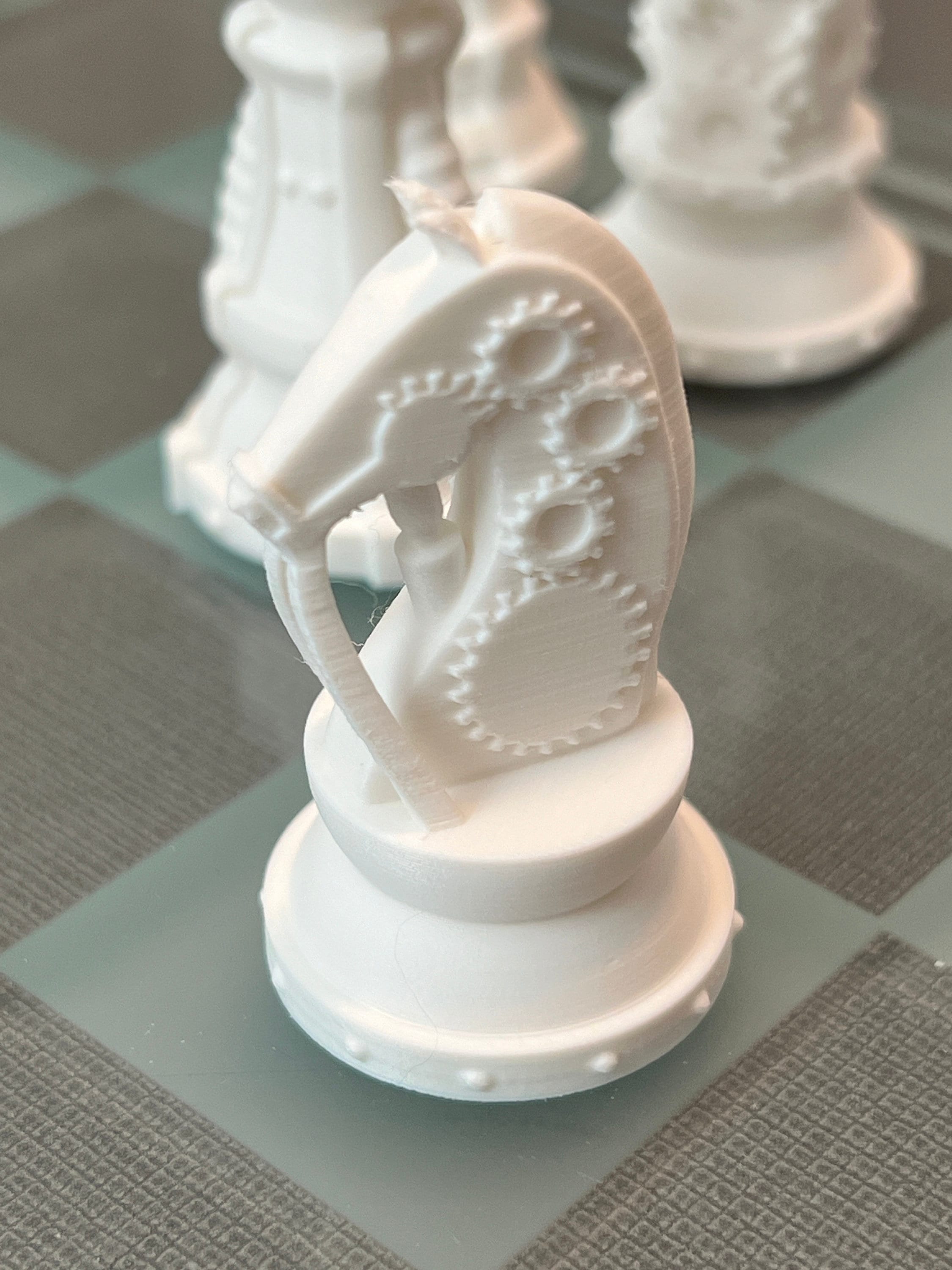 Steampunk Style Chess Pieces - High Resolution Custom 3D Printed - Etsy