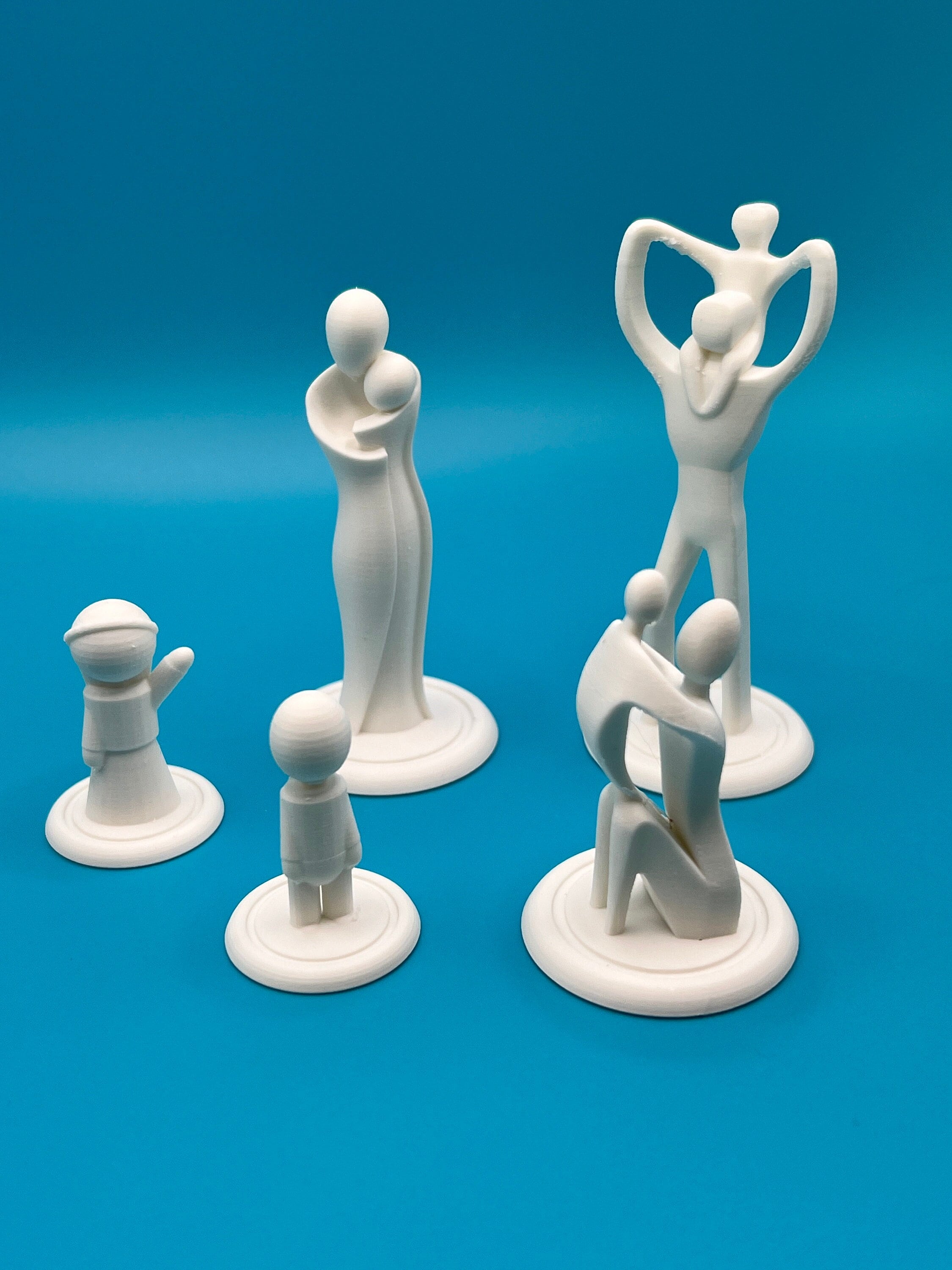 Sand Tray Figurines Set of 5 Miniatures Abstract Concept Sand Tray ...