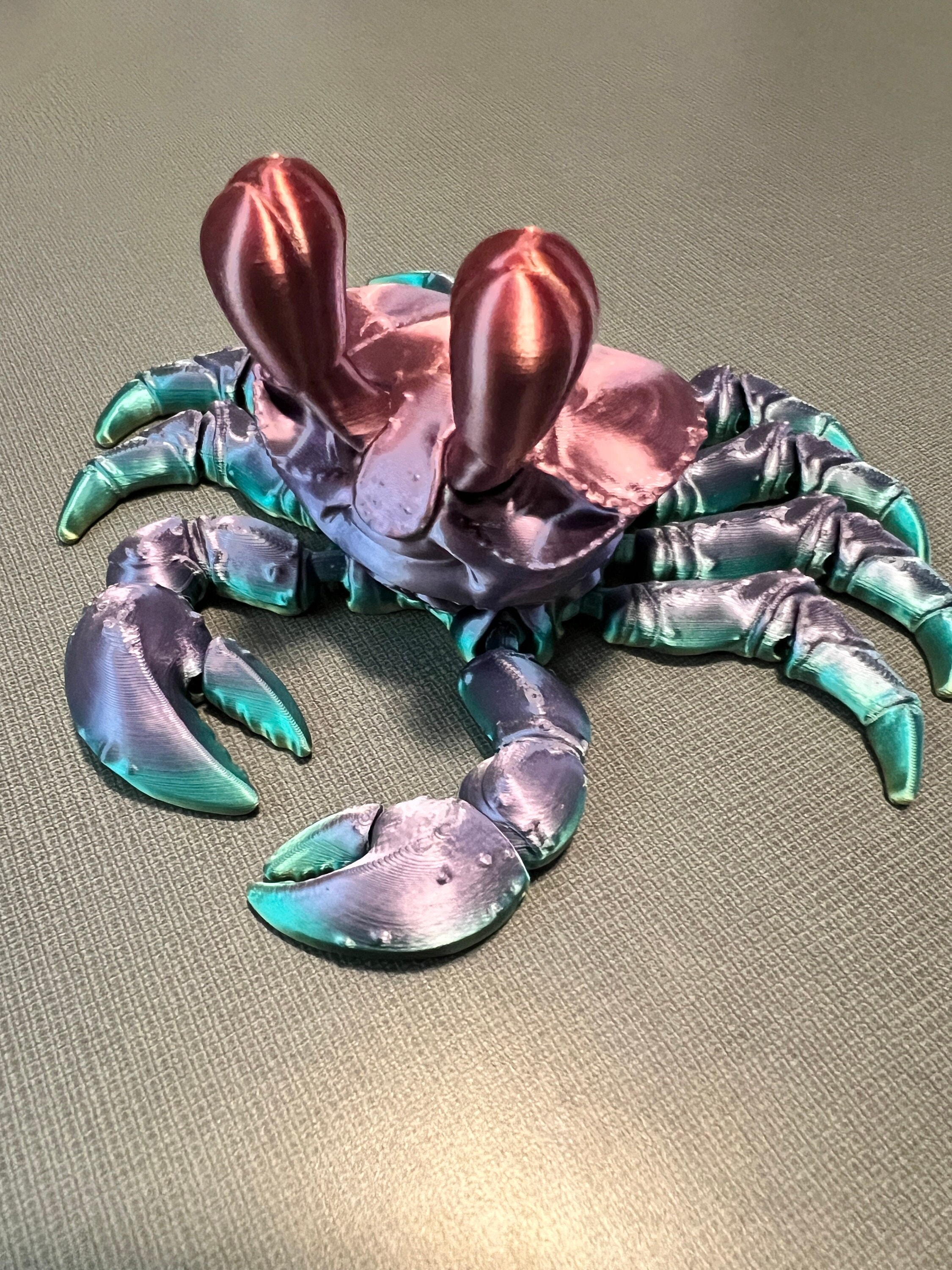 3d-printed Fully-articulated Ghost Crab / Fidget Toy / Pride - Etsy