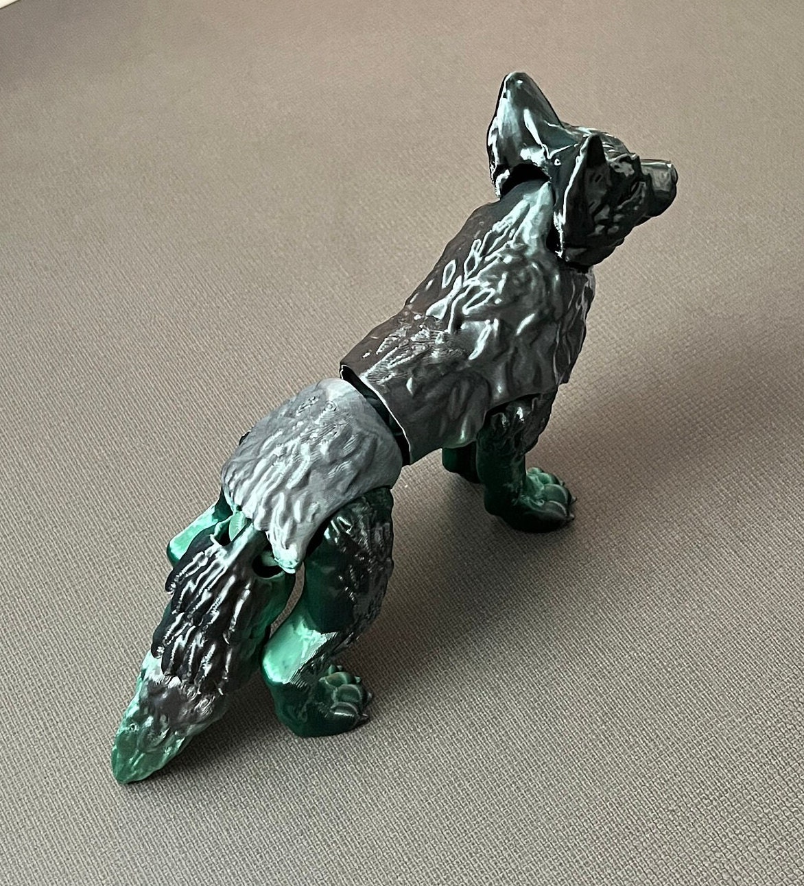 Cinderwolf Articulated Wolf / Fidget Toy / Cinderwing3d Print - Etsy