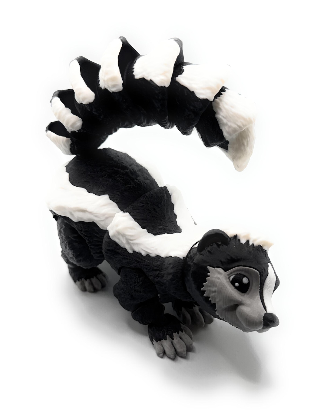 Articulated 3d-printed Skunk Toy/fidget Toy - Realistic Articulated ...