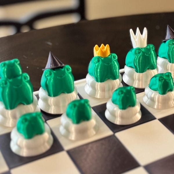 Clay Chess Set - Etsy