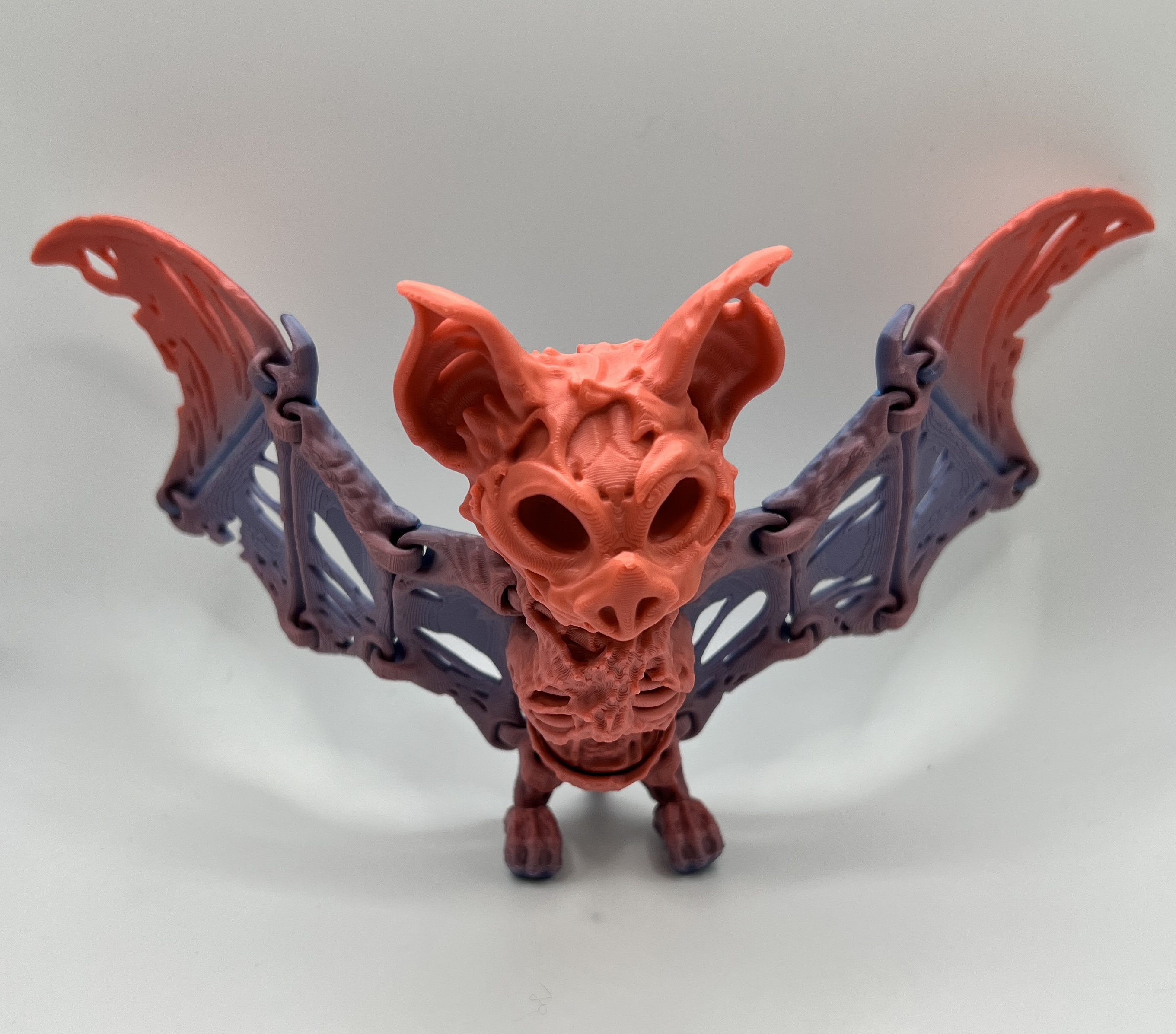 3d-printed Fully-articulated Zombie Bat / Fidget Toy - Etsy