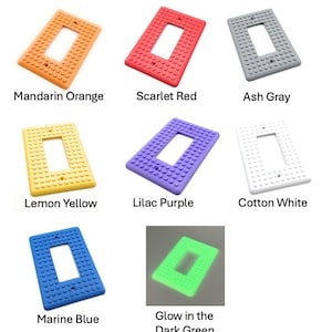 LEGO Style Lightswitch Covers - Perfect for Kids Rooms, Workshop ...
