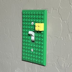 LEGO Style Lightswitch Covers - Perfect for Kids Rooms, Workshop ...