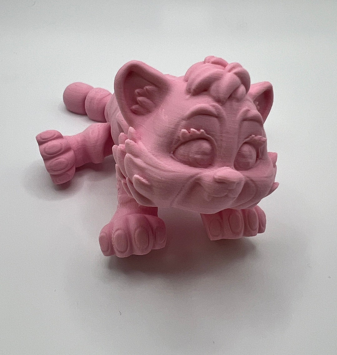 Flexy Articulated Baby Tiger / Fidget Toy / Figurine / Stress Relief - Etsy