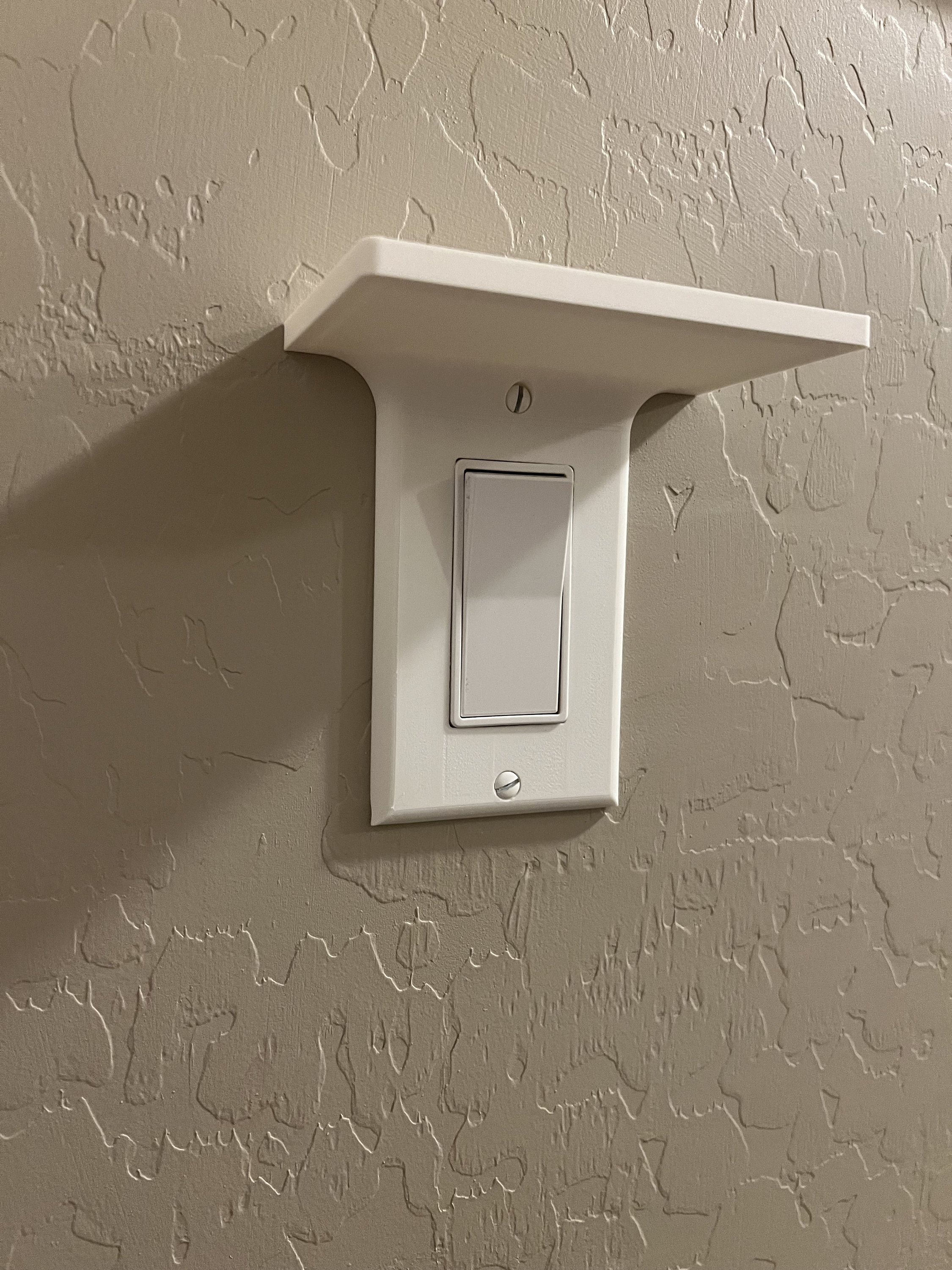 Light Switch/outlet Cover With Shelf Cellphone Storage or Charging ...