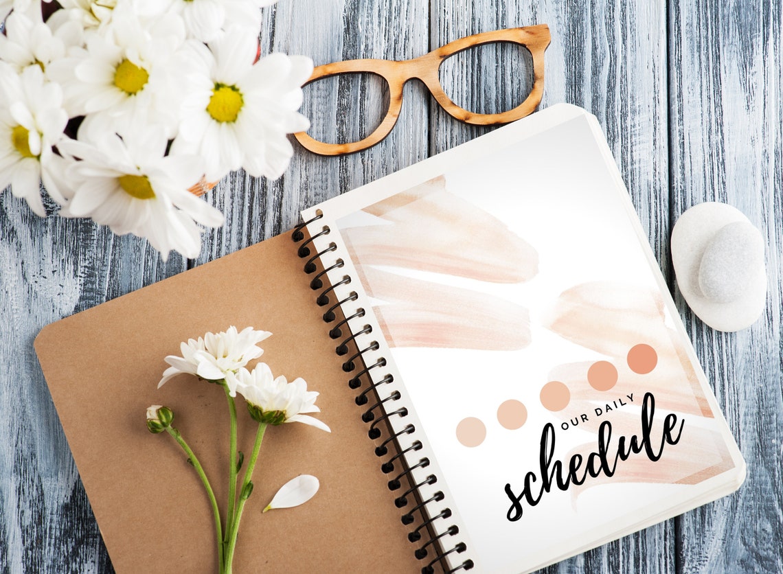 Toddler Schedule Daily Planner - Toddler Mom Planner - Planner Schedule ...