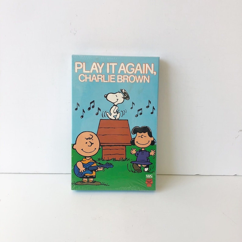Play It Again, Charlie Brown (VHS) 1984 Peanuts Brand New Sealed Rare ...