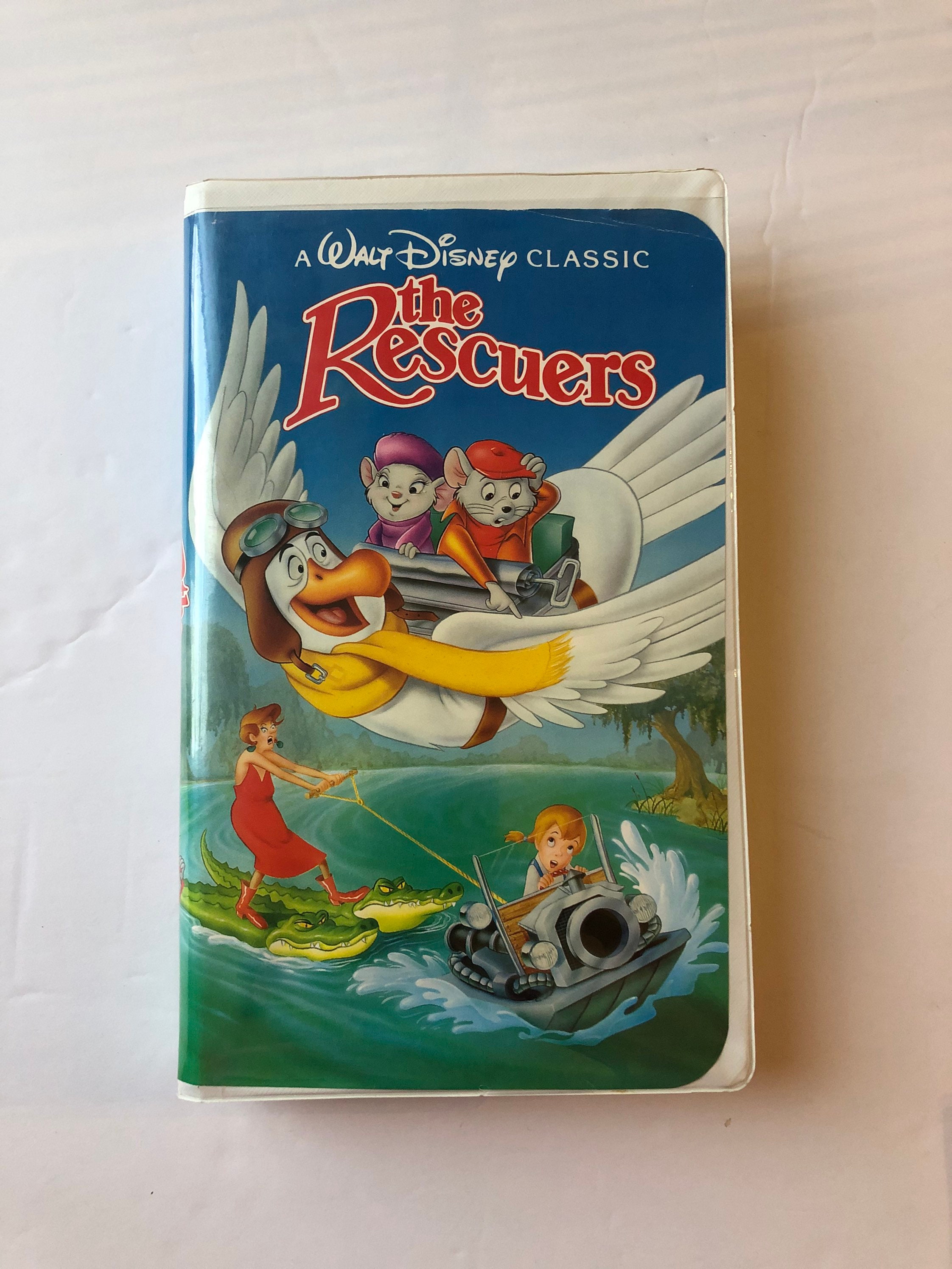 Walt Disneys the Rescuers VHS 1992 Black Diamond Edition - Etsy UK