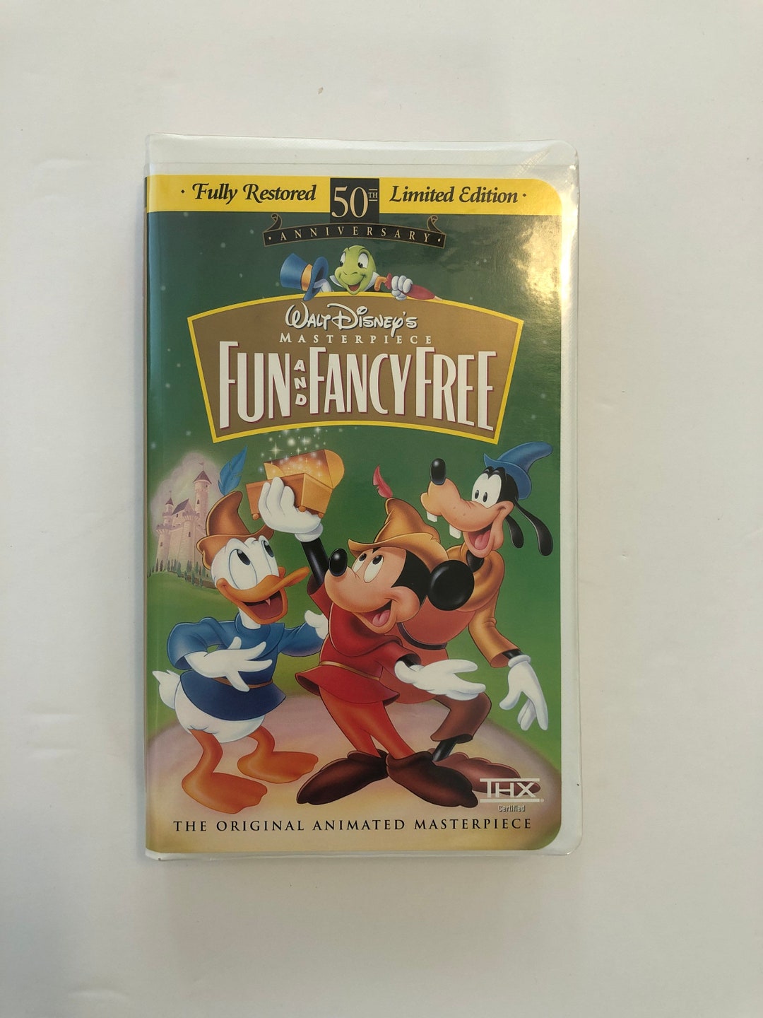 Walt Disney’s Fun and Fancy Free (VHS, 1997) Masterpiece Edition ...
