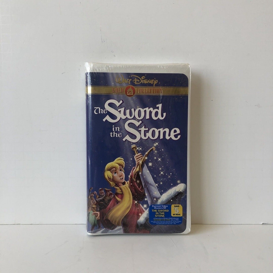 The Sword in the Stone (VHS, 2001, Gold Collection Edition) Brand New ...