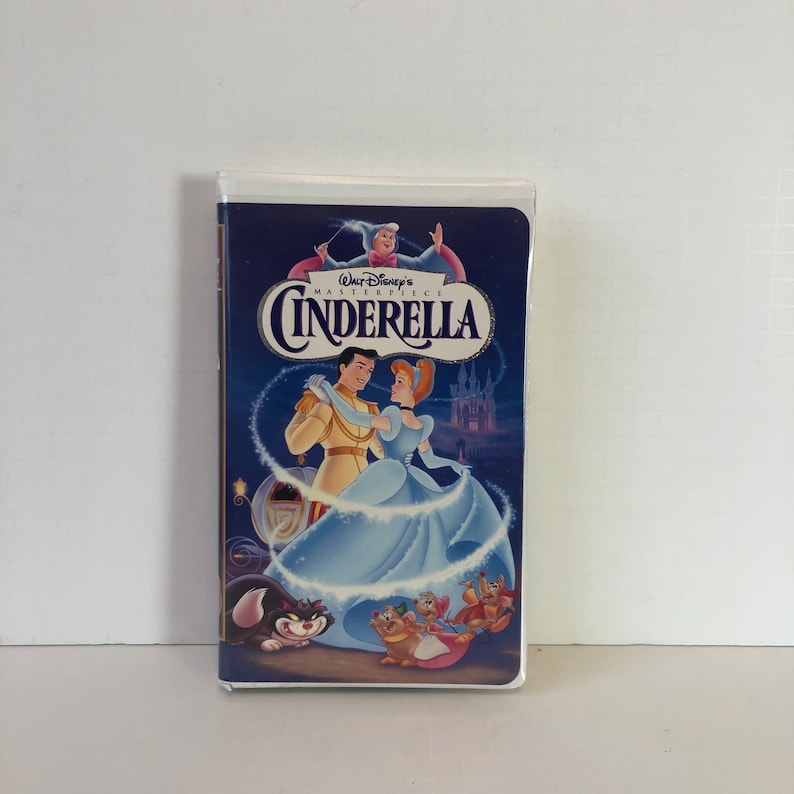 Walt Disney’s Cinderella (VHS, 1995) Masterpiece Edition Clamshell - Etsy