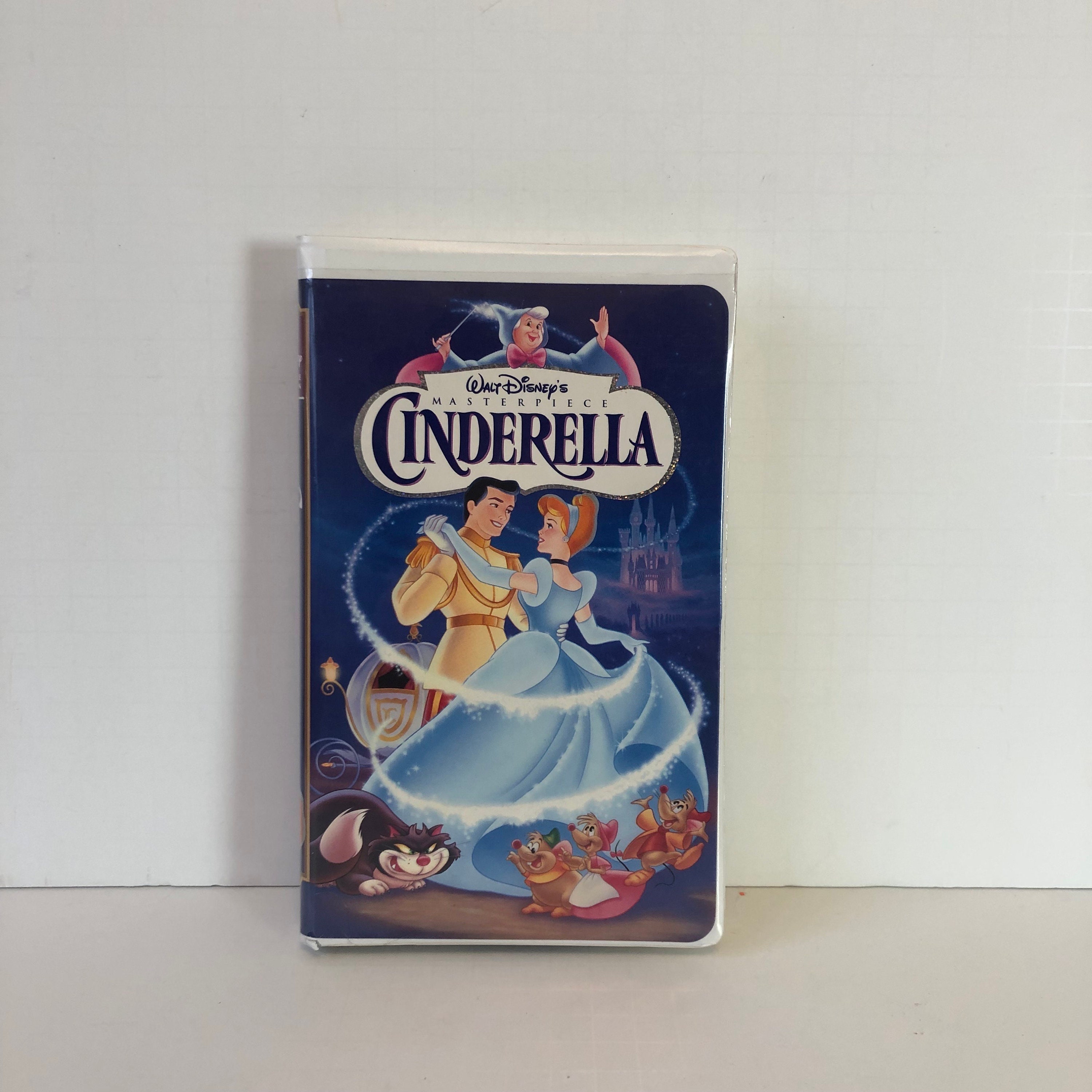Walt Disneys Cinderella VHS, 1995 Masterpiece Edition Clamshell - Etsy