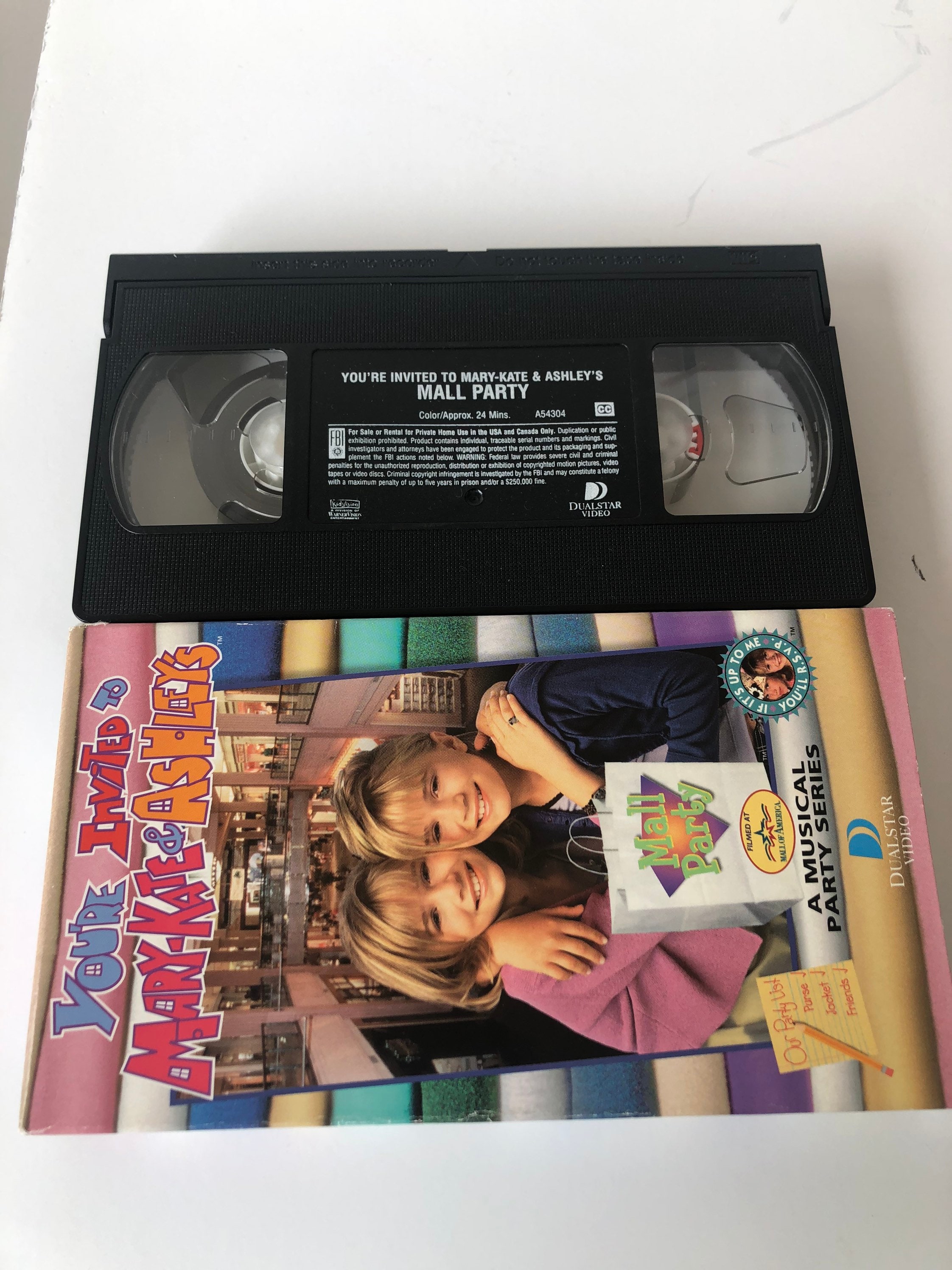 Mary Kate And Ashley Youre Invited Birthday Party