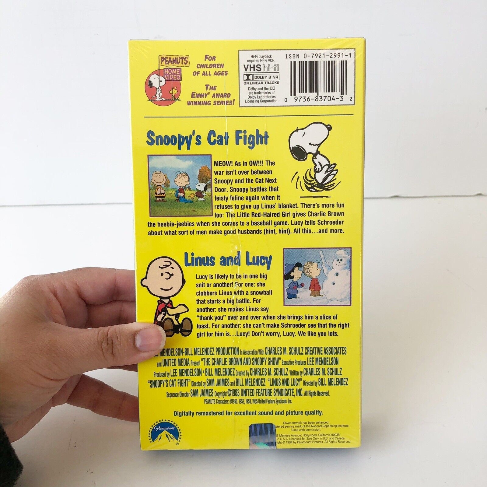 The Charlie Brown and Snoopy Show V.2 (VHS,1994) Brand New Sealed ...