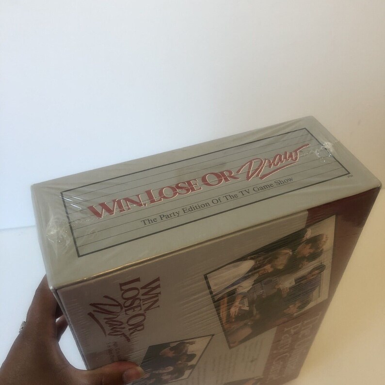 Vintage Win, Lose, or Draw 1988 Milton Bradley Board Game New Sealed ...
