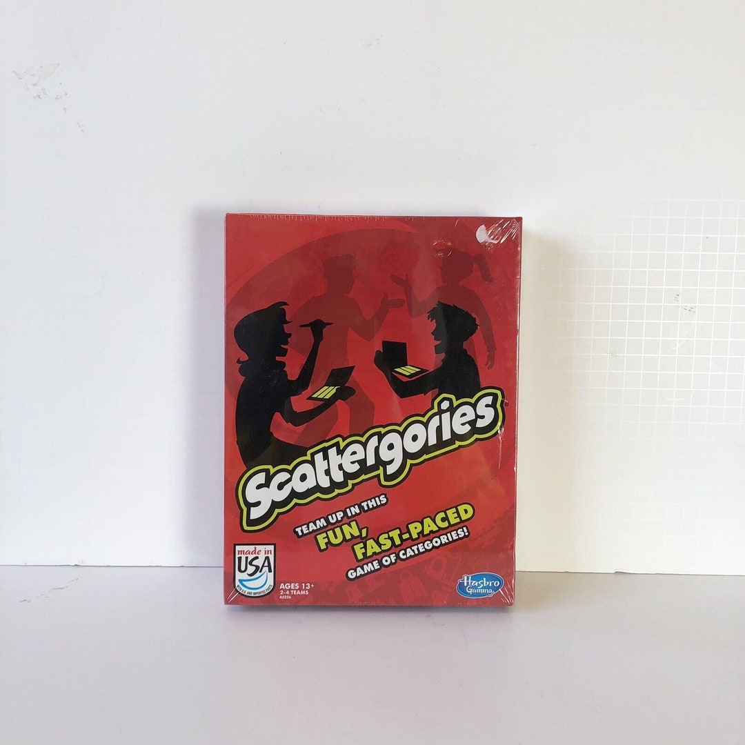 Hasbro Scattergories Board Game 2013 Model Number A5226 Brand New ...