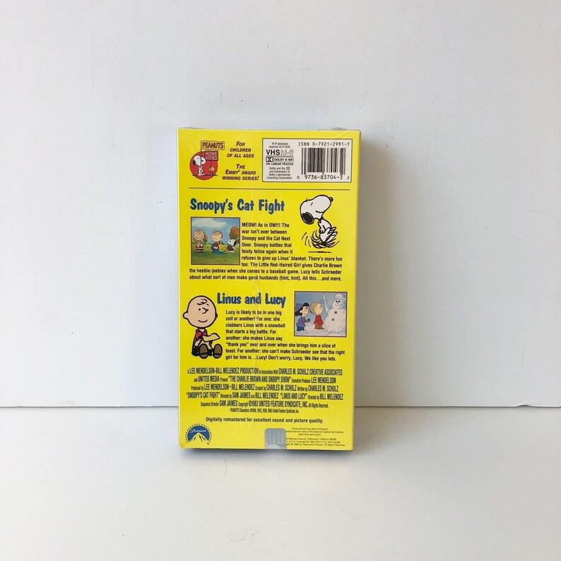 The Charlie Brown and Snoopy Show V.2 (VHS,1994) Brand New Sealed ...