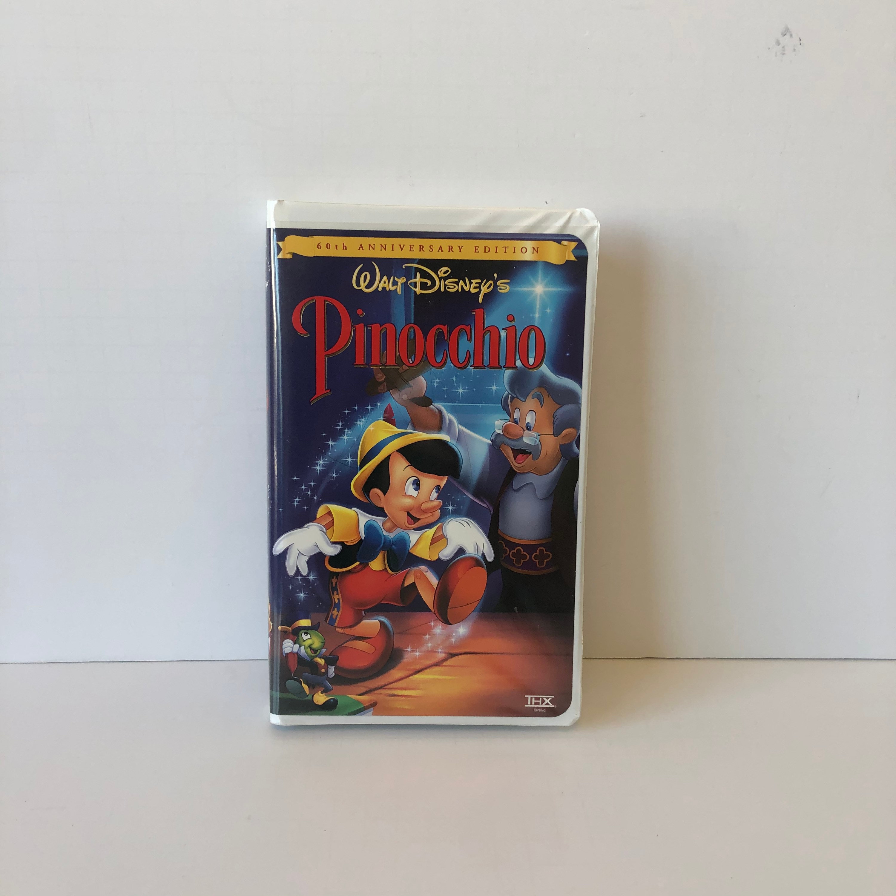 Walt Disneys Pinocchio VHS, 1999 Special 60th Anniversary Edition ...