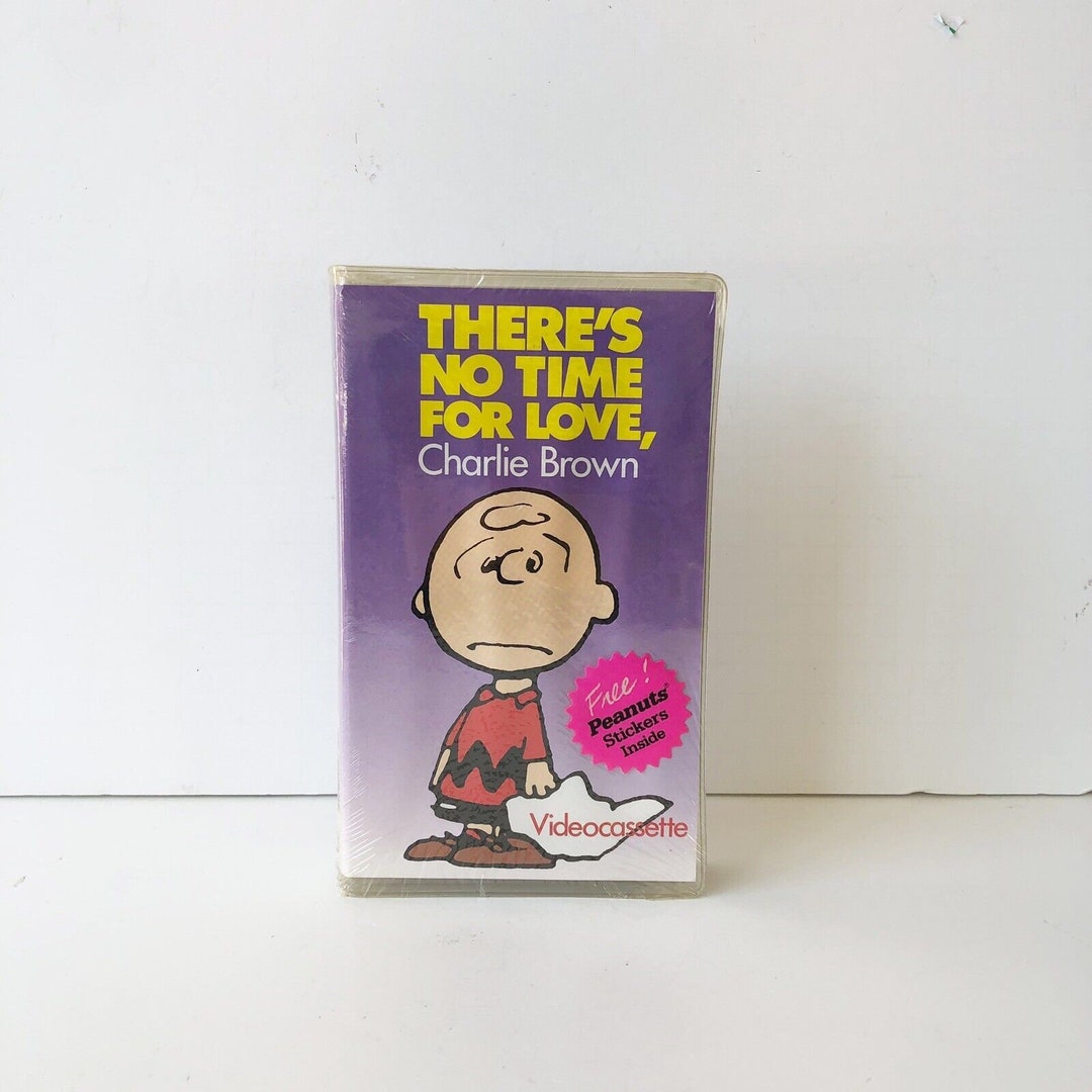 There's No Time for Love, Charlie Brown VHS 1987 Peanuts Brand New ...
