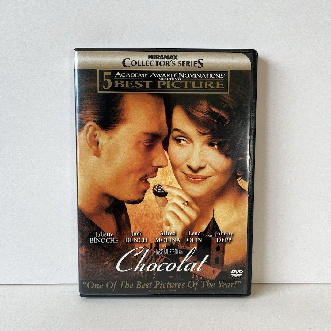 Chocolat DVD Johnny Depp Juliette Binoche Judi Dench Romance Widescreen ...