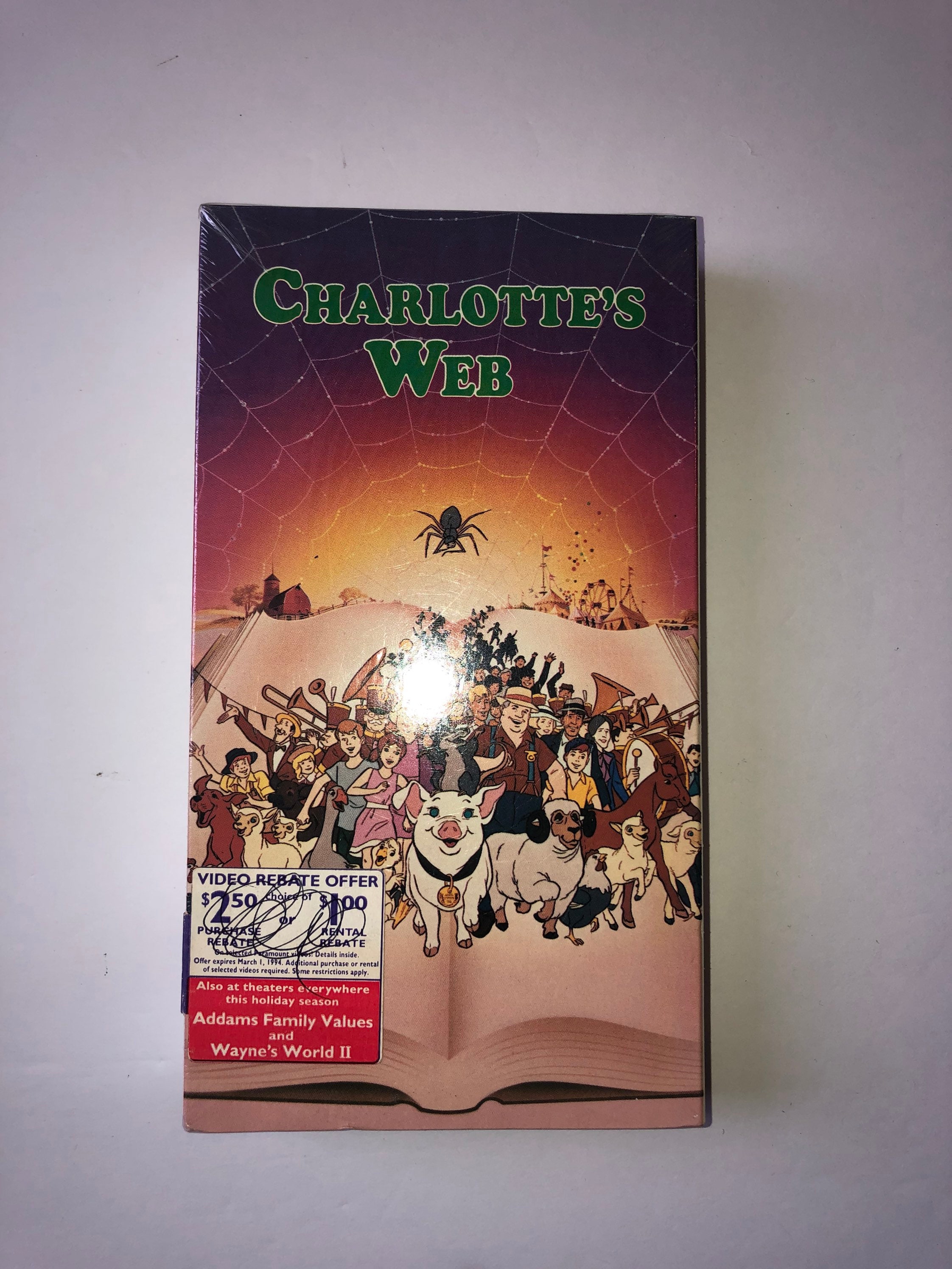 Charlotte’s Web Vintage VHS 1996 Brand New Rare - Etsy
