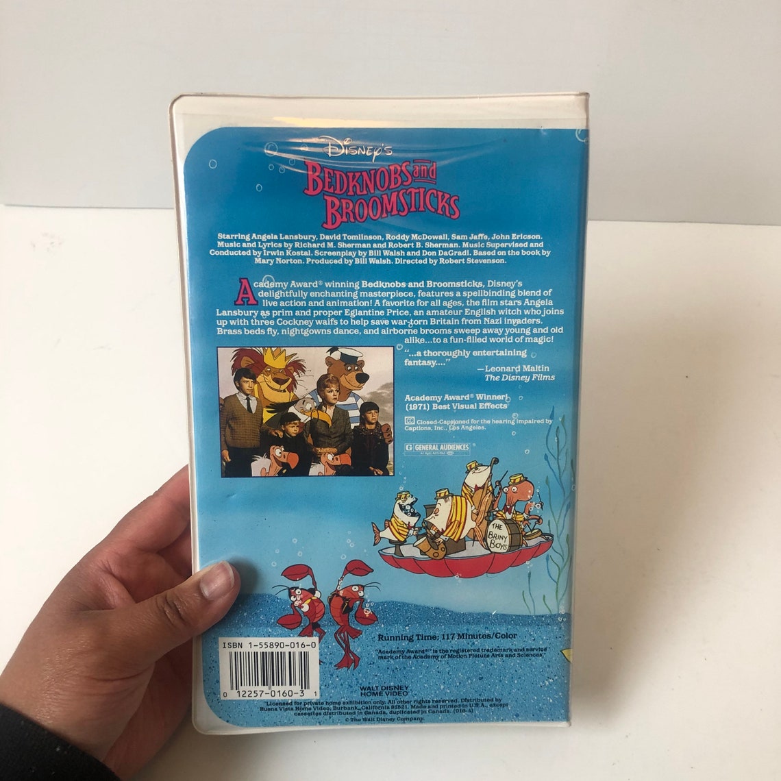 Walt Disneys Bedknobs and Broomsticks VHS, 1989 Vintage Clamshell - Etsy