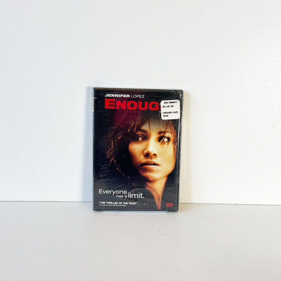 Enough (DVD, 2002) Jennifer Lopez, Billy Campbell Thriller Brand New ...