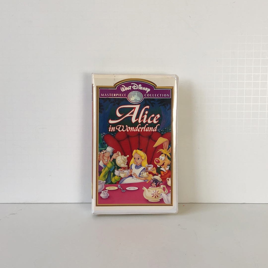 Walt Disney’s Alice in Wonderland (VHS, 1999) Masterpiece Edition ...