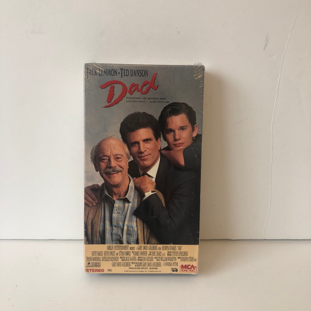 Dad (VHS, 1989) Jack Lemmon, Ted Danson, Olympia Dukakis Comedy Drama ...