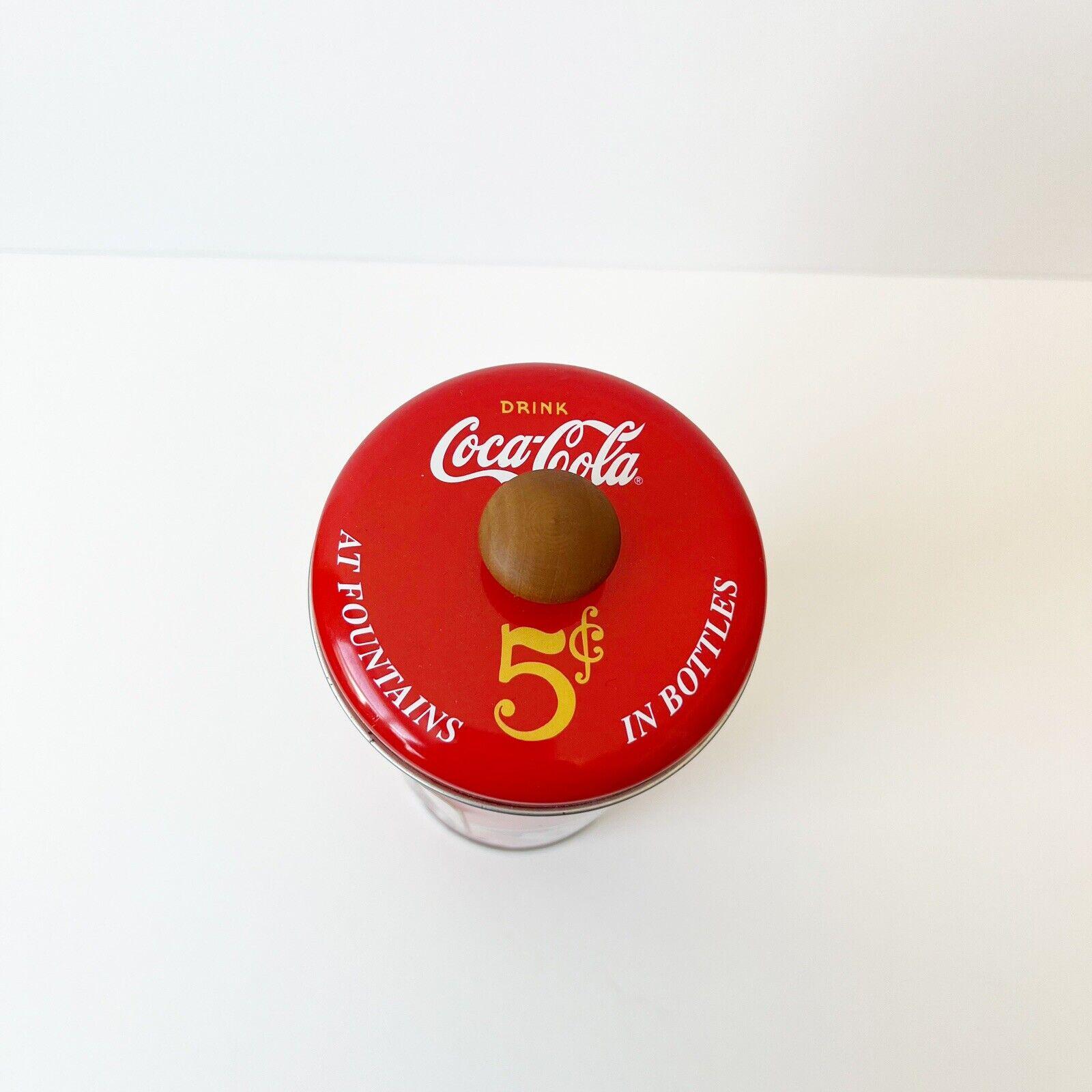 Coca-cola Red Tin Straw Holder Container Original Straws Pause for Coke ...