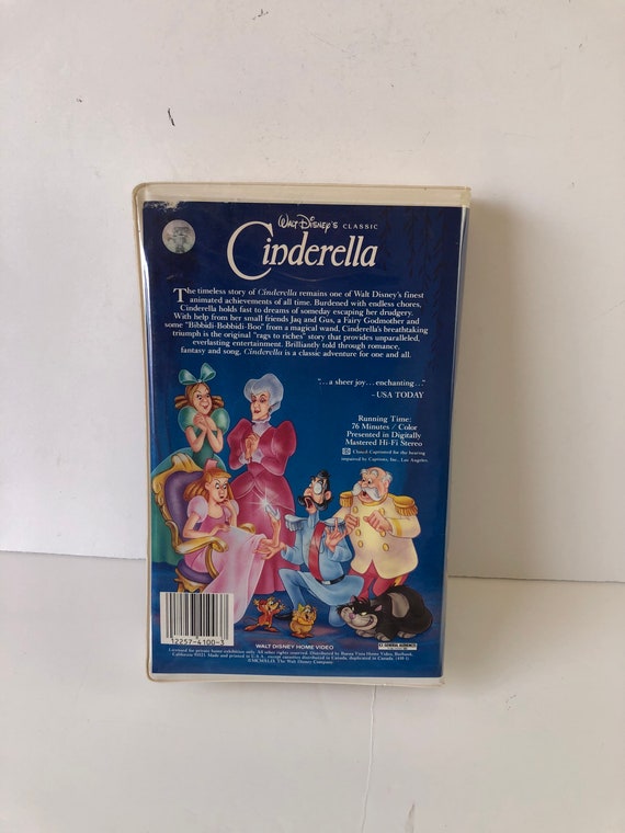 Cinderella 1988 Vhs