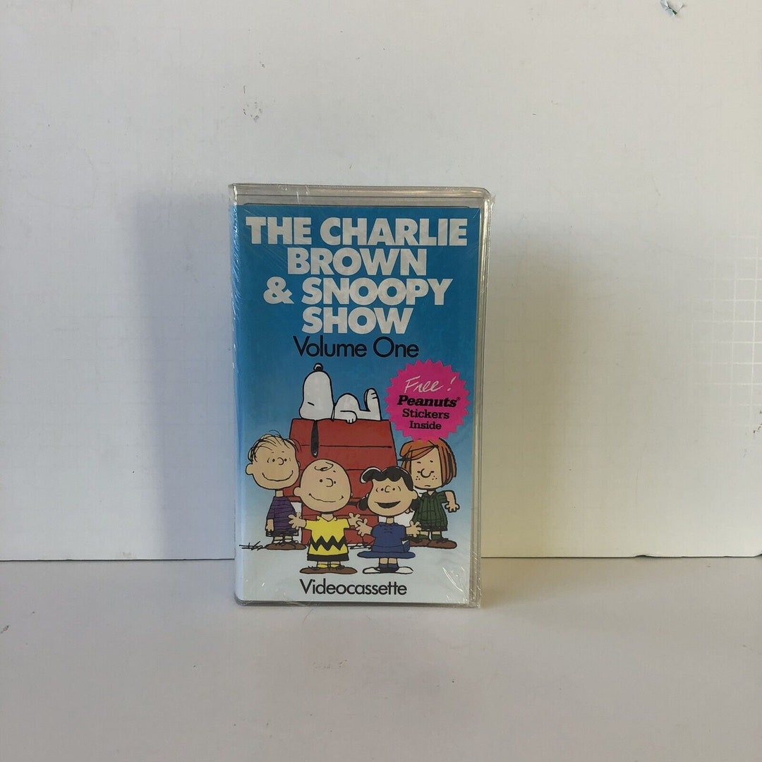 The Charlie Bown & Snoopy Show Volume One VHS 1985 Peanuts Brand New ...