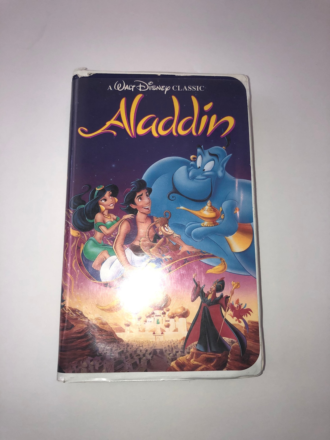 Walt Disneys Aladdin VHS 1993 Black Diamond Edition | Etsy