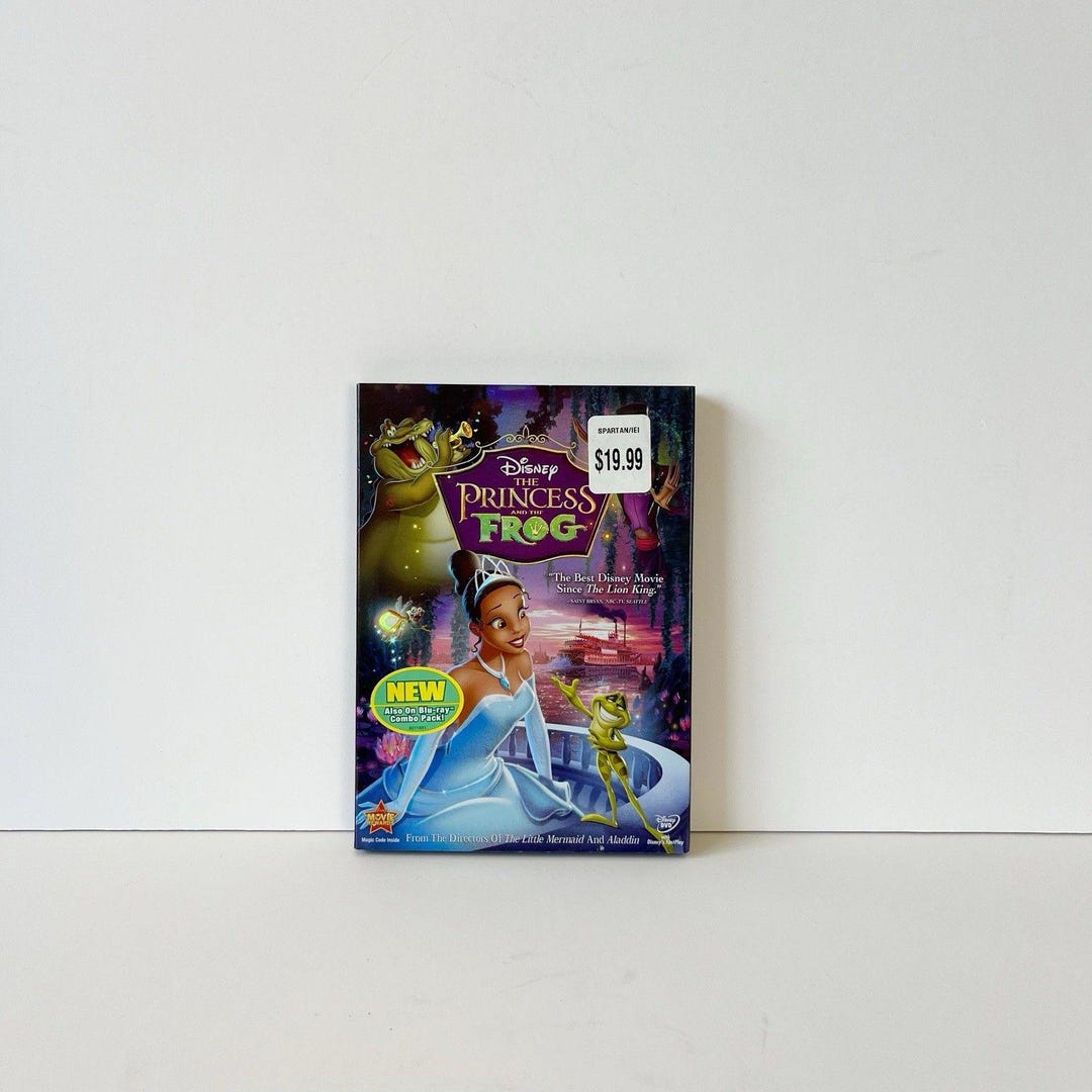 Disneys the Princess and the Frog (DVD, 2010) With Cardboard Slipcover ...